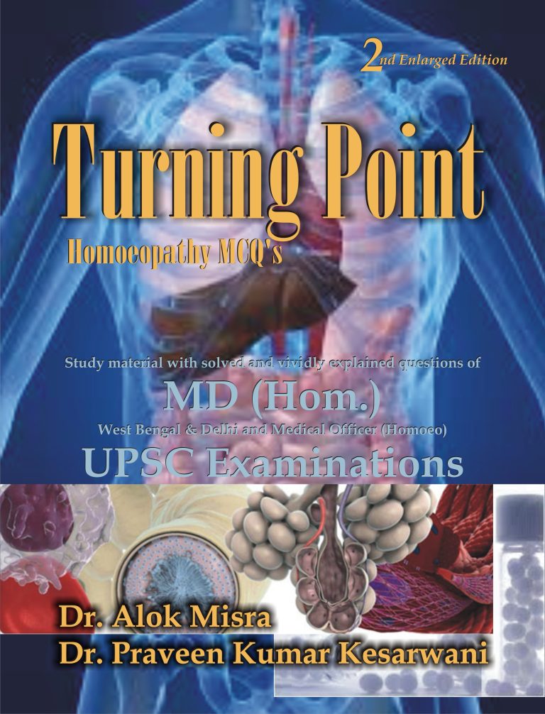Turning Point: Homoeopathy MCQ’s (2/e) - Indian Books & Periodicals ...
